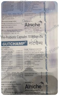Gutchamp Capsule 10s – Uses, Price, Side Effects | PlatinumRx