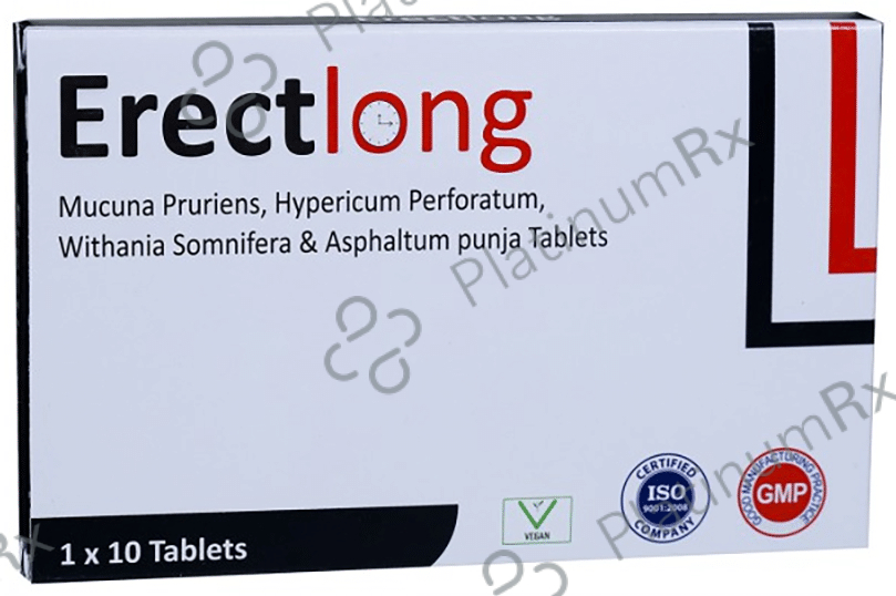 Erectlong Tablet – Uses, Price, Side Effects | PlatinumRx