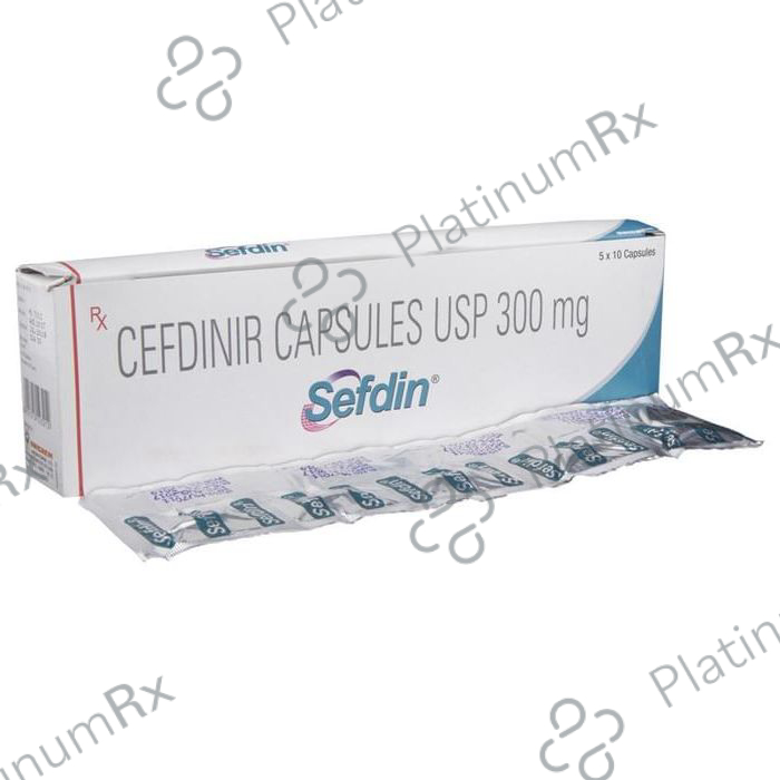 Sefdin 300mg Capsule 10s – Uses, Price, Side Effects | PlatinumRx