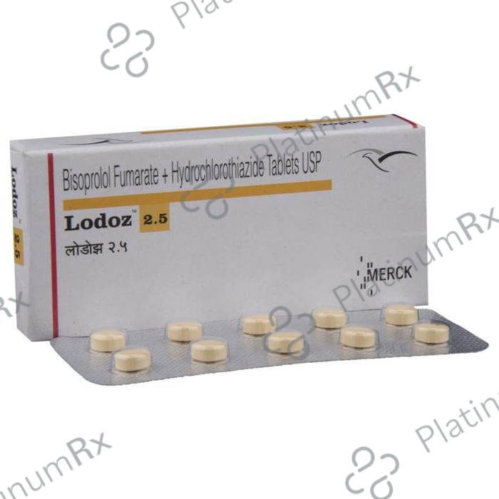 Lodoz 2.5/6.25mg Tablet 10s | Uses, Price & Substitutes