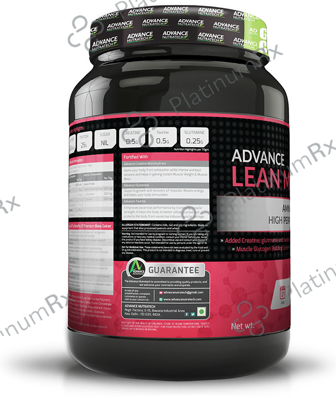 Advance Nutratech – Uses, Price, Side Effects | PlatinumRx