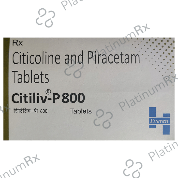 Citiliv-P 800 Tablet | Uses, Price & Substitutes