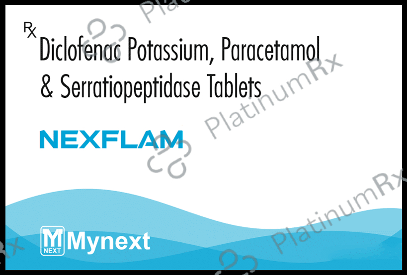 Nexflam Tablet - Save 56% on Substitute Medicine