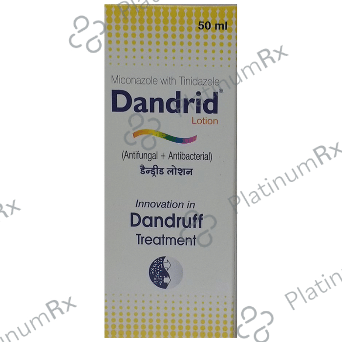 Dandrid Lotion – Uses, Price, Side Effects | PlatinumRx