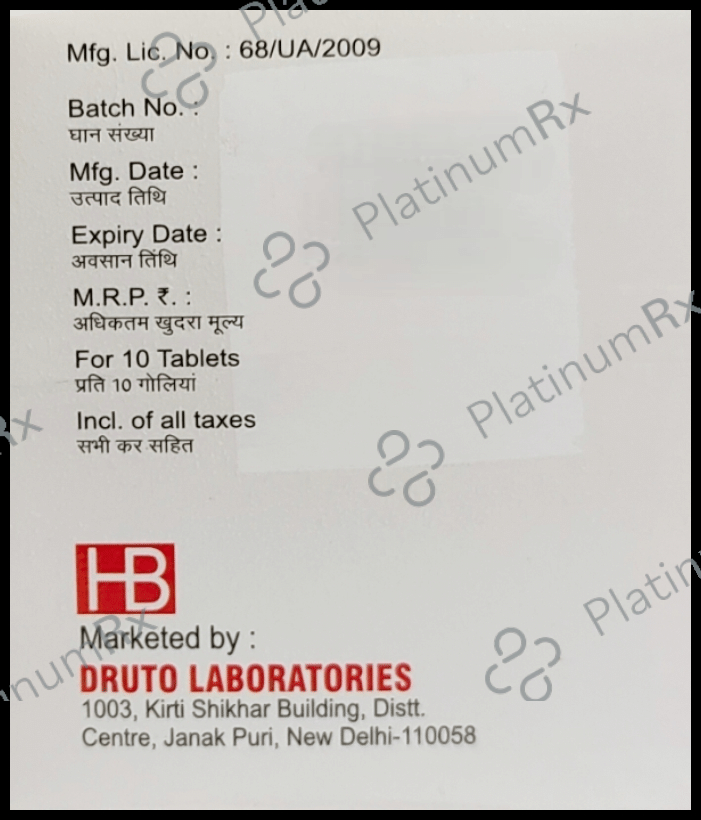 Dacia MT Tablet ER - Uses, Side Effects, Price, Generic | PlatinumRx