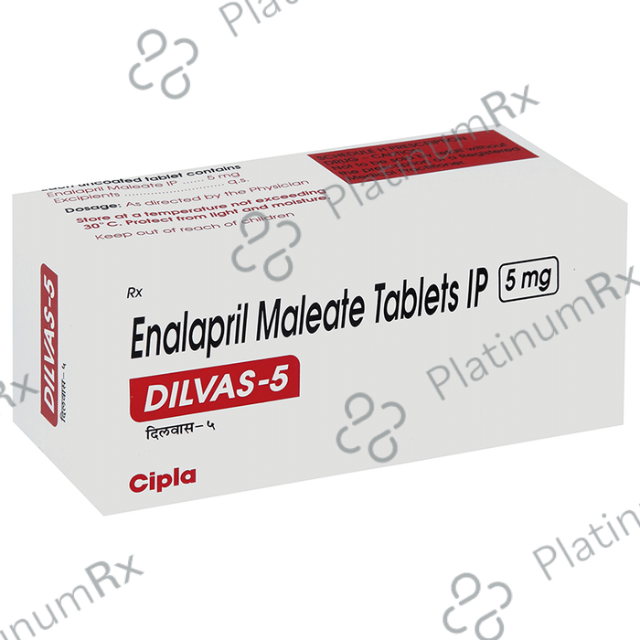 Dilvas 5mg Tablet 10s – Uses, Price, Side Effects | PlatinumRx