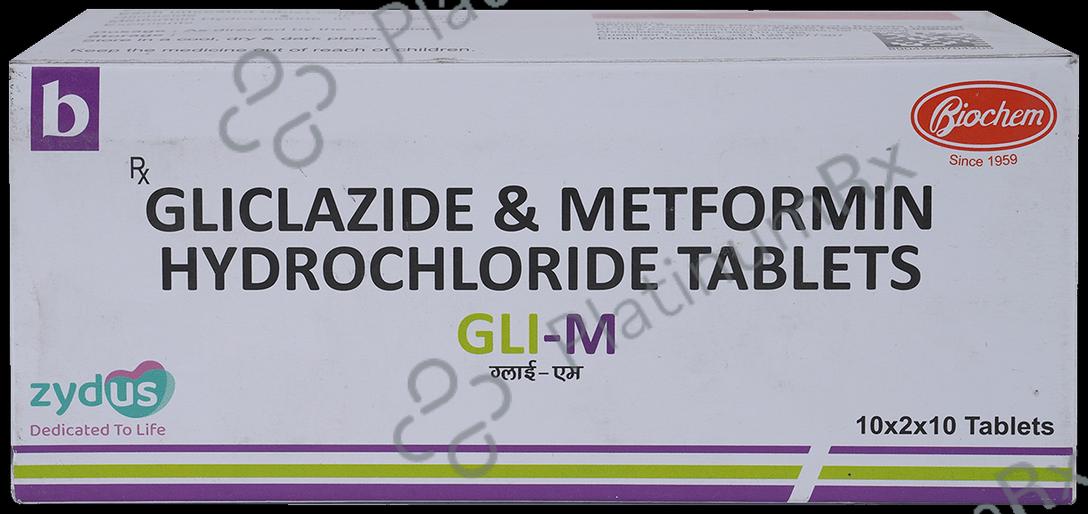 Gli-M 80/500mg Tablet 10s - Save 70% on Substitute Medicine