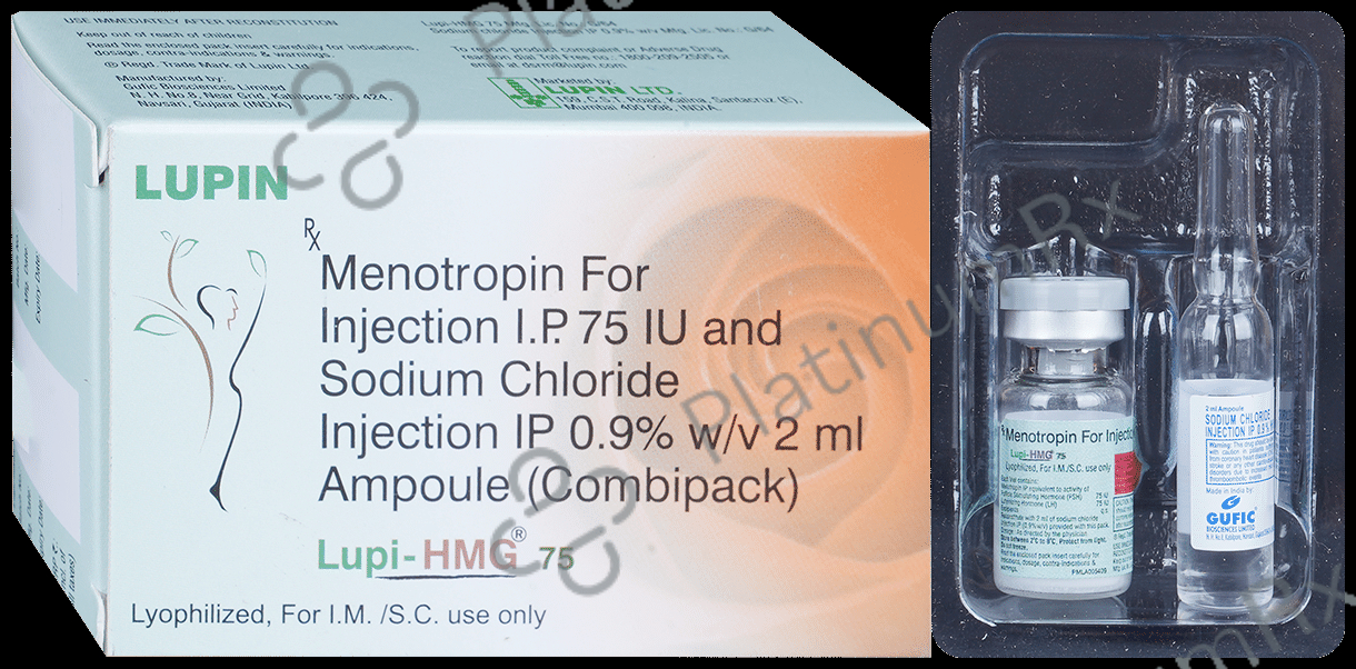 Lupi HMG 75 Injection 1s | Uses, Price & Substitutes