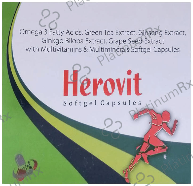 Herovit Softgel Capsule – Uses, Price, Side Effects | PlatinumRx