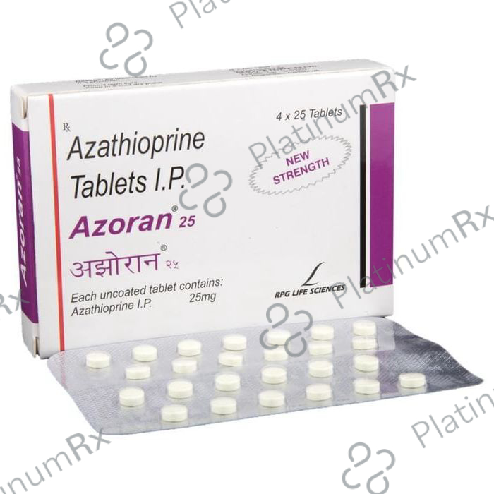 Azoran 25mg Tablet 25s – Uses, Price, Side Effects | PlatinumRx