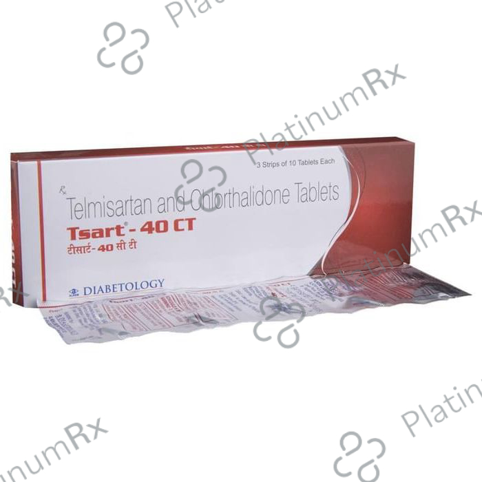 Tsart 40 CT 12.5/40mg Tablet 10s - Save 63% on Substitute Medicine