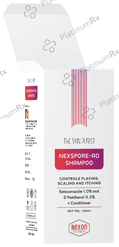 Nexspore-AD Shampoo – Uses, Price, Side Effects | PlatinumRx