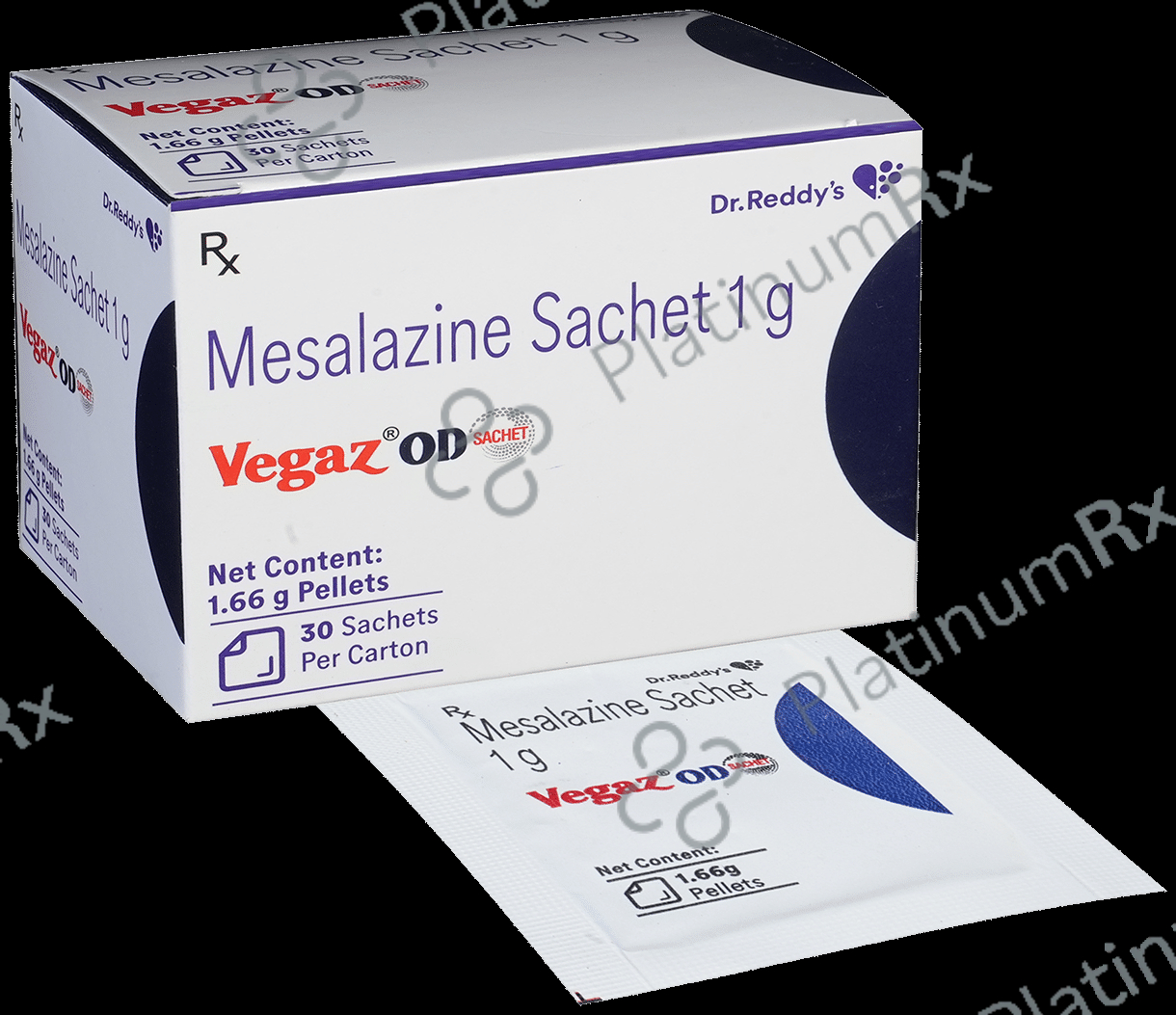 Vegaz OD 1mg Sachet 1.66gm - Save -43% on Substitute Medicine