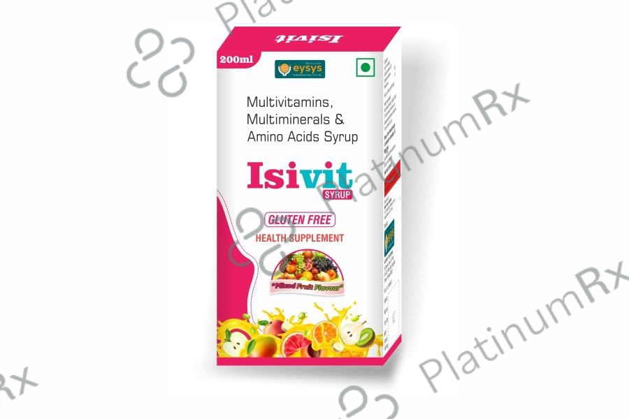 Isivit Syrup 200ml – Uses, Price, Side Effects | PlatinumRx