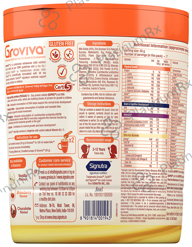 Groviva Child – Uses, Price, Side Effects | PlatinumRx