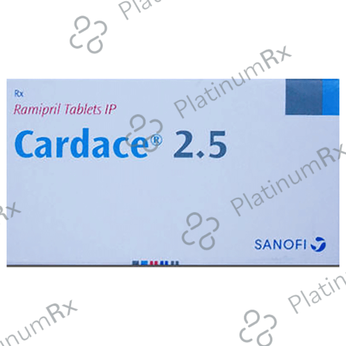 Cardace 2.5mg Tablet 15s | Uses, Price & Substitutes