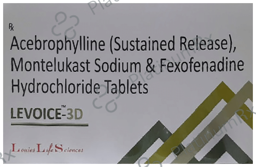 Levoice-3D Tablet SR – Uses, Price, Side Effects | PlatinumRx