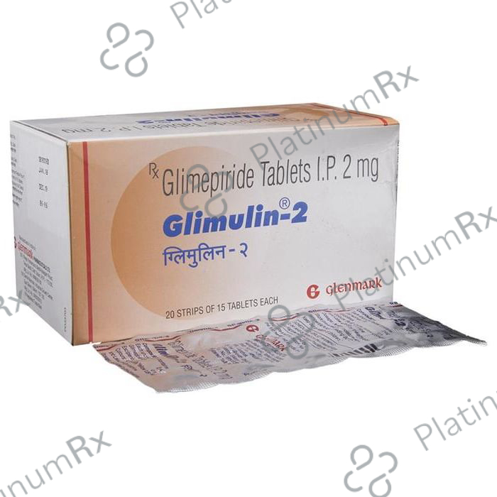 Glimulin 2mg Tablet 15s | Uses, Price & Substitutes