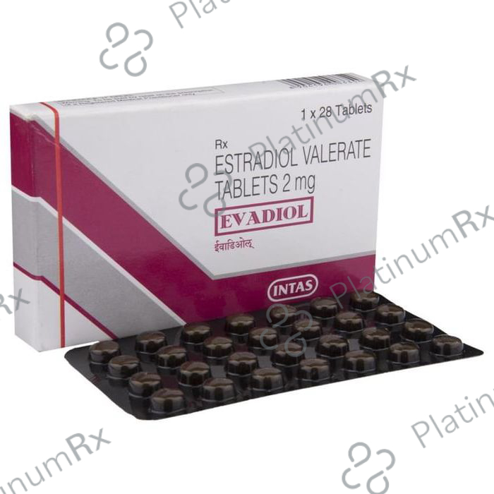 Evadiol 2mg Tablet 28s | Uses, Price & Substitutes