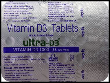 Ultra D3 1K Tablet 30s | Uses, Price & Substitutes