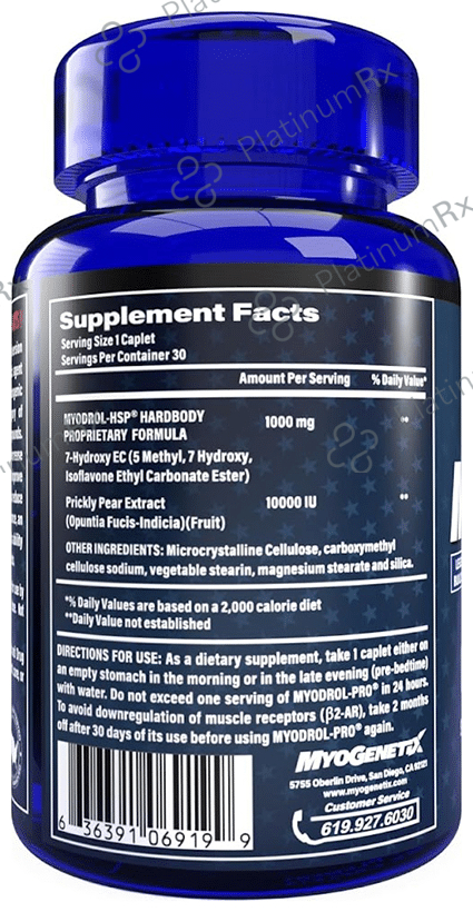 Myogenetix Myodrol – Uses, Price, Side Effects | PlatinumRx
