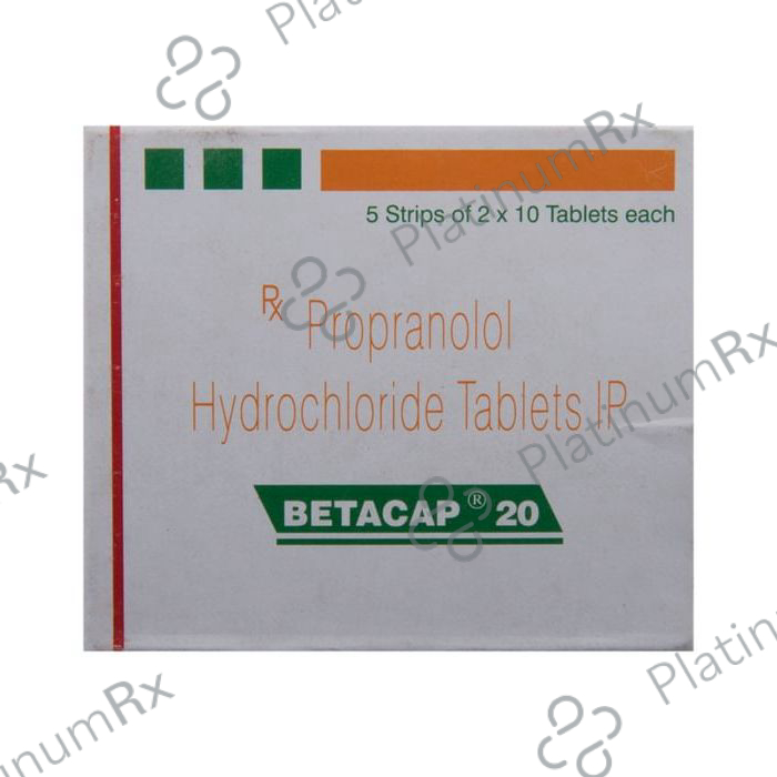 Betacap 20mg Tablet 10s | Uses, Price & Substitutes