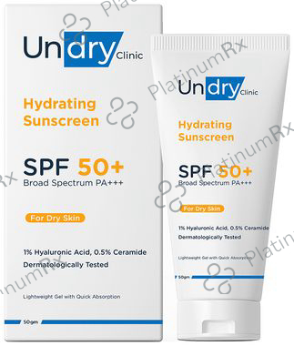 Undry Hydrating Sunscreen for Dry Skin SPF 50+ PA+++ - Save -72% on ...