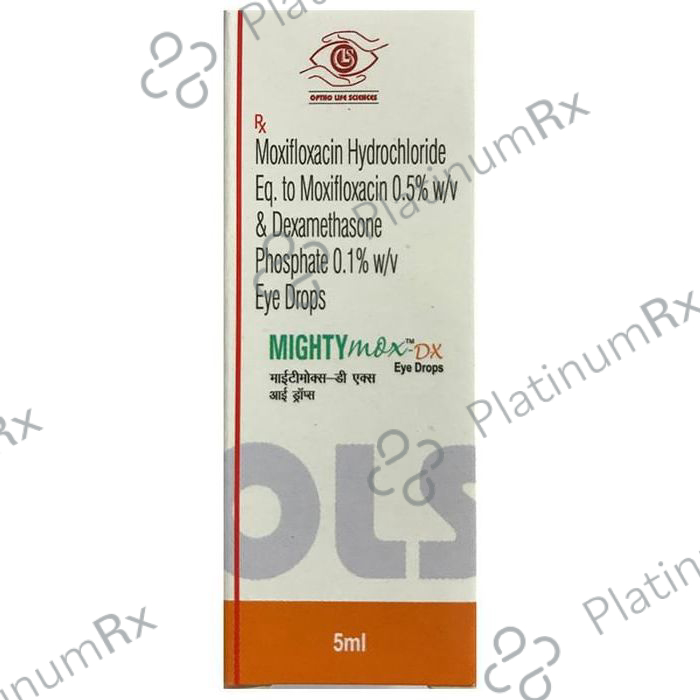 Mighty Mox-DX Eye Drop 10 Eye Drop | Uses, Price & Substitutes