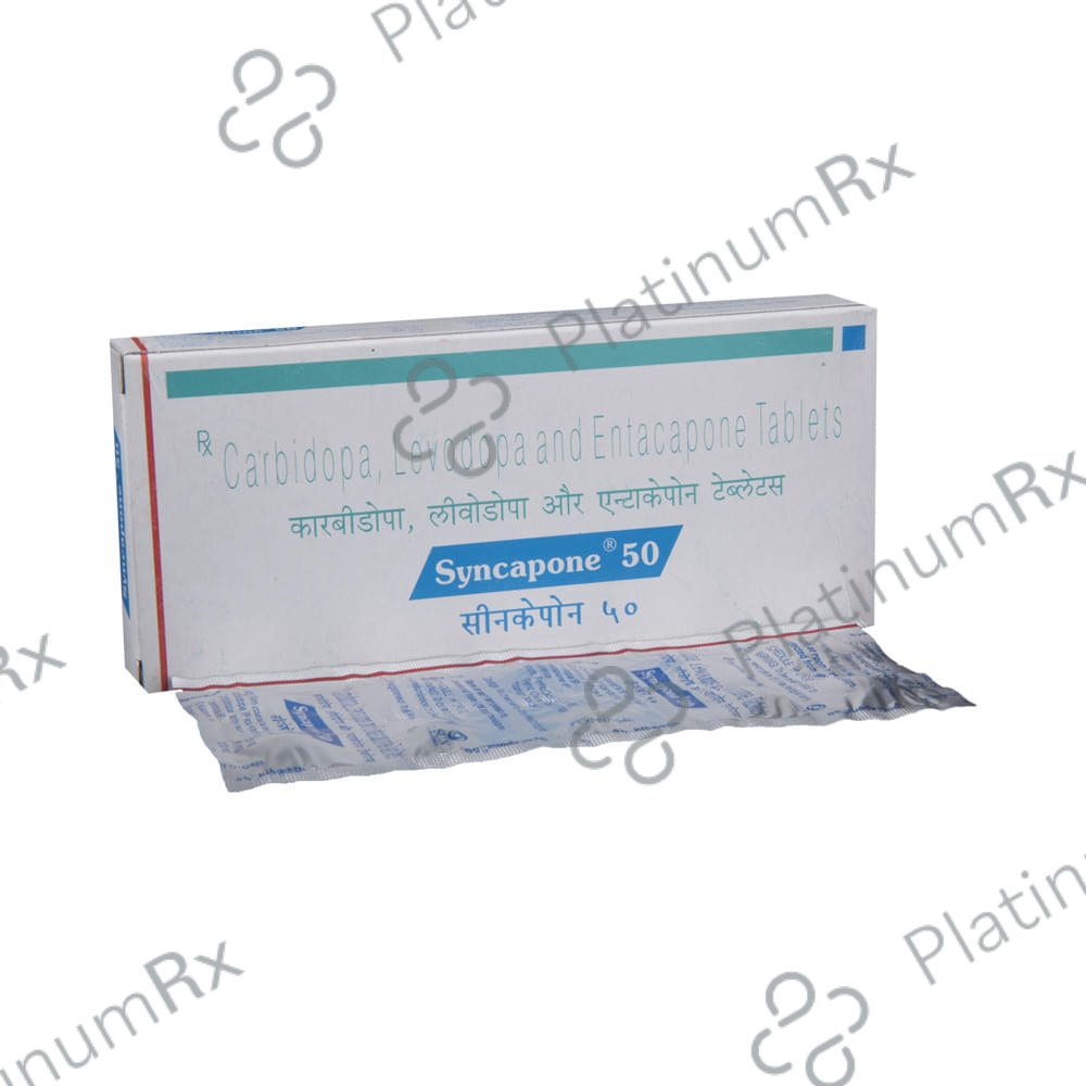 Syncapone 50/12.5/200mg – Uses, Price, Side Effects | PlatinumRx