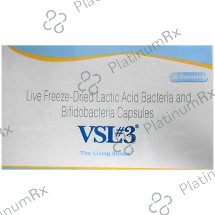 VSL 3 2.5B Capsule 10s – Uses, Price, Side Effects | PlatinumRx