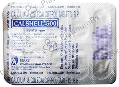 Calshell Tablet - Save 22% on Substitute Medicine