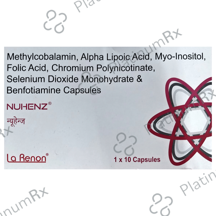 Nuhenz Capsule 10s - Save 57% on Substitute Medicine