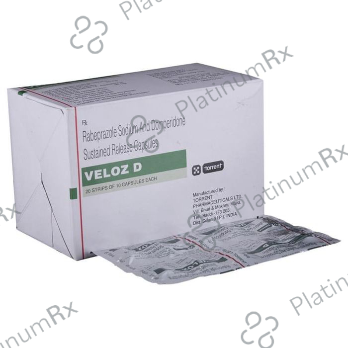 Veloz D 30/20mg Capsule SR 10s - Save 65% on Substitute Medicine