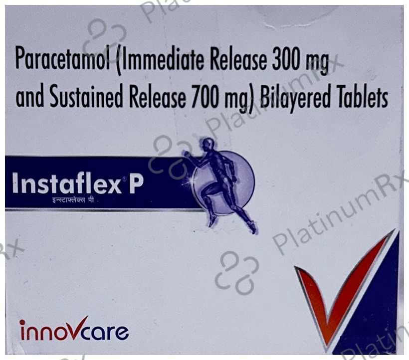 Instaflex P 300/700mg Tablet SR 15s | Uses, Price & Substitutes