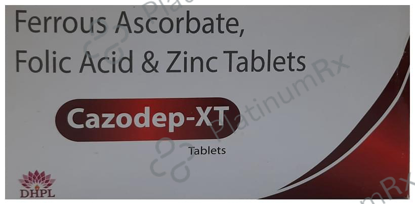 Cazodep-XT Tablet – Save 59% on Substitute Medicine