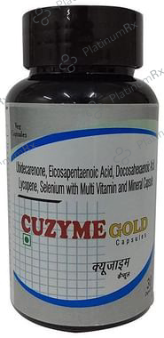 Cuzyme Gold Capsule – Uses, Price, Side Effects | PlatinumRx