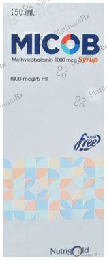 Micob Syrup 150ml – Uses, Price, Side Effects | PlatinumRx