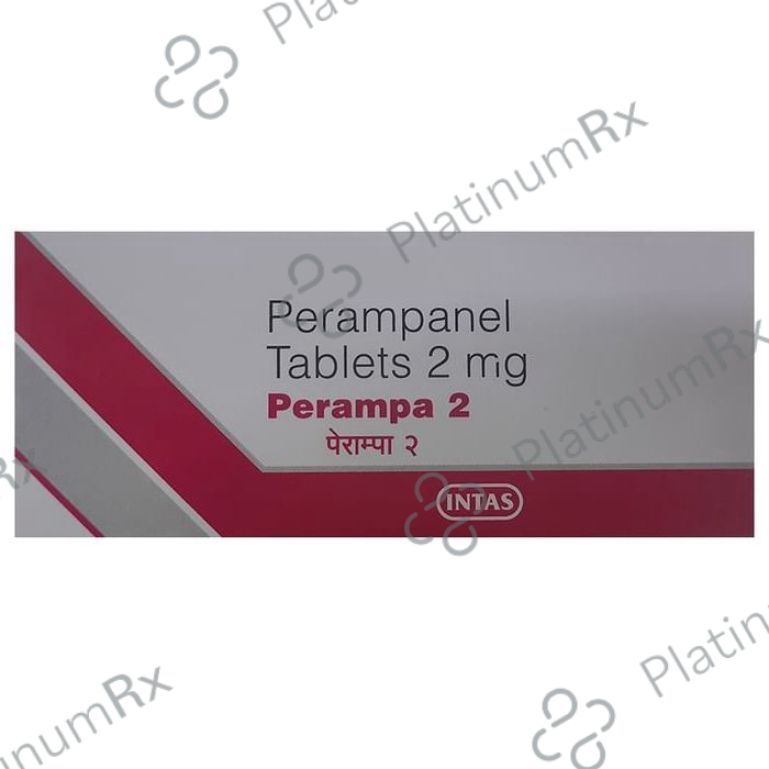 Perampa 2mg Tablet 10s – Save 9% on Substitute Medicine