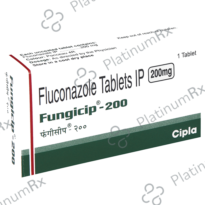 Fungicip 200mg Tablet 1s | Uses, Price & Dosage