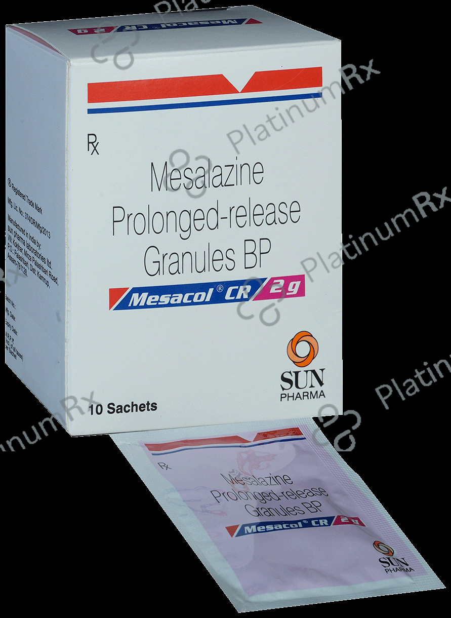 Mesacol CR 2gm Sachet 1s | Uses, Price & Substitutes