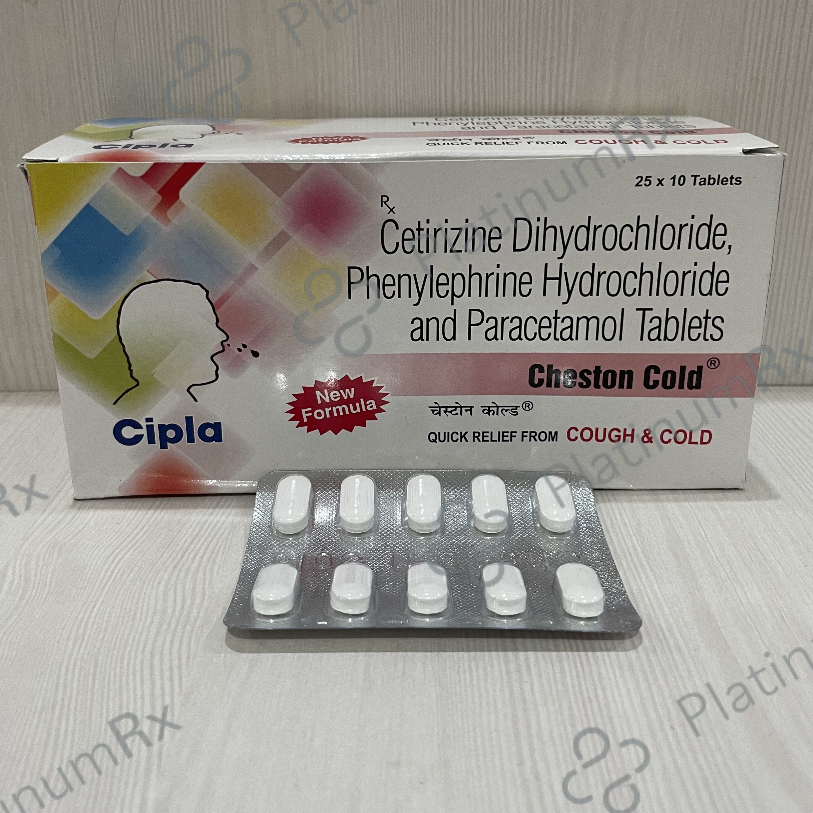 Cheston Cold Tablet – Uses, Price, Side Effects | PlatinumCare