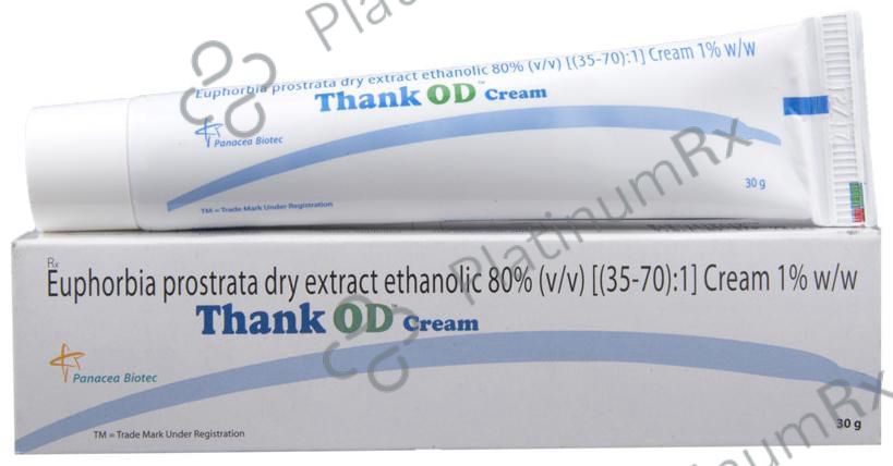 Thank OD Cream 30gm – Uses, Price, Side Effects | PlatinumRx