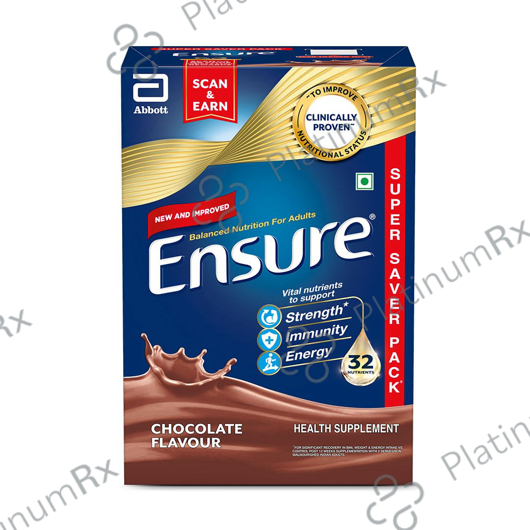 Ensure Chocolate – Uses, Price, Side Effects | PlatinumRx