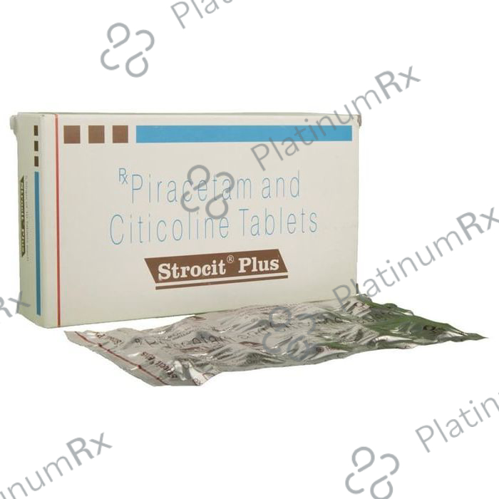 Strocit Plus 500/800mg Tablet 10s - Save 55% on Substitute Medicine