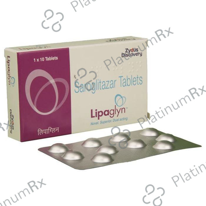 Lipaglyn 4mg Tablet 10s – Uses, Price, Side Effects | PlatinumRx