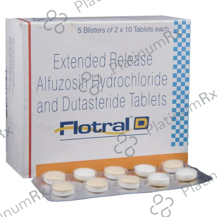 Flotral D 10/0.5mg Tablet 10s - Save 68% on Substitute Medicine
