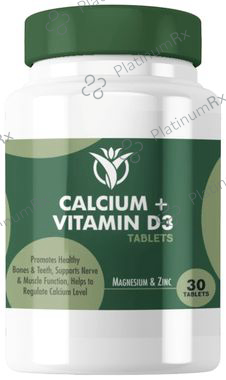 Calcium+Vitamin D3 Tablet 30s | Uses, Price & Substitutes