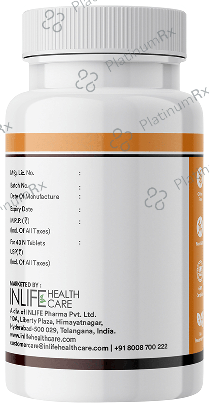 Inlife Vitamin D3 60000IU Cholecalciferol Chewable Tablet 40s - Save ...