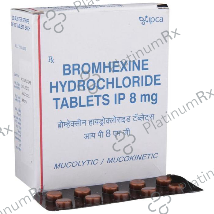 Bromhexine Hydrochloride | Uses, Price & Dosage