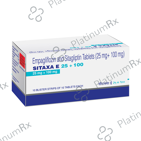 Sitaxa E 25/100mg Tablet 10s – Uses, Price, Side Effects | PlatinumRx